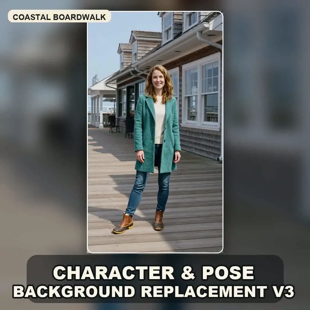Charakter- & Pose- & Hintergrundersetzung V3 ComfyUI | Pose, Charakter ...