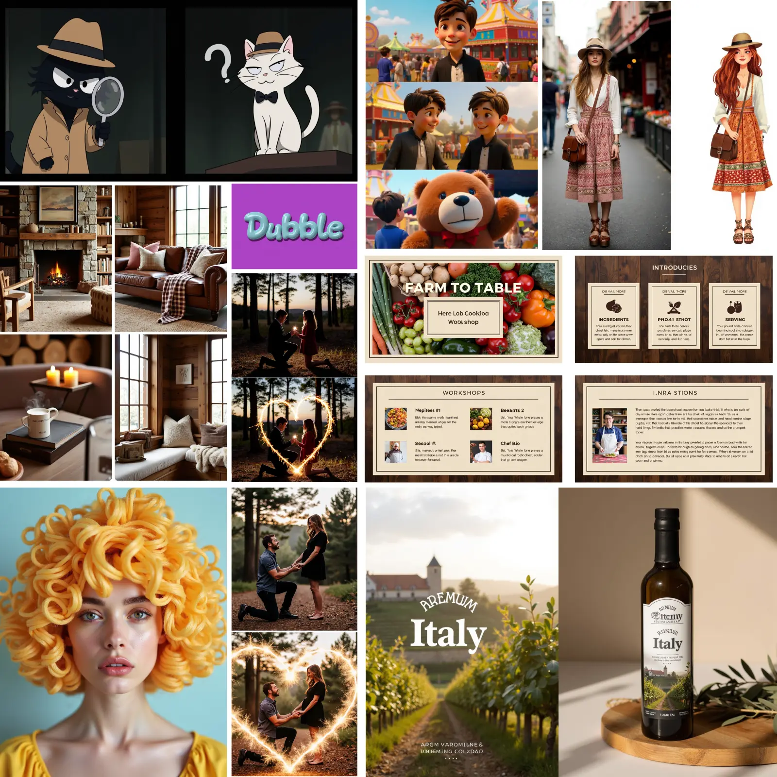 Flux In-Context LoRA：10个用于多样化图像生成任务的LoRA