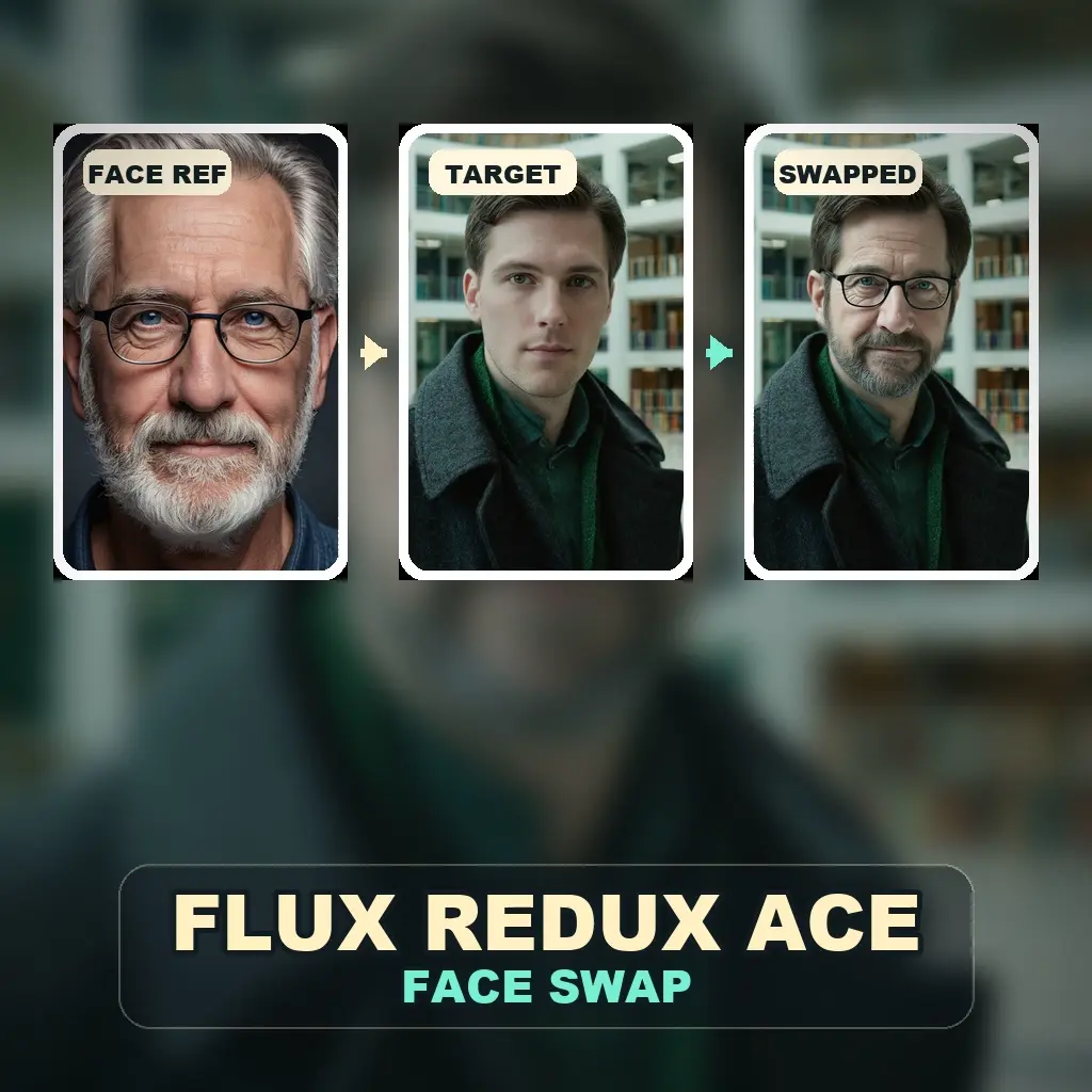 FLUX Redux ACE Face Swap in ComfyUI | Photo Identity Transfer