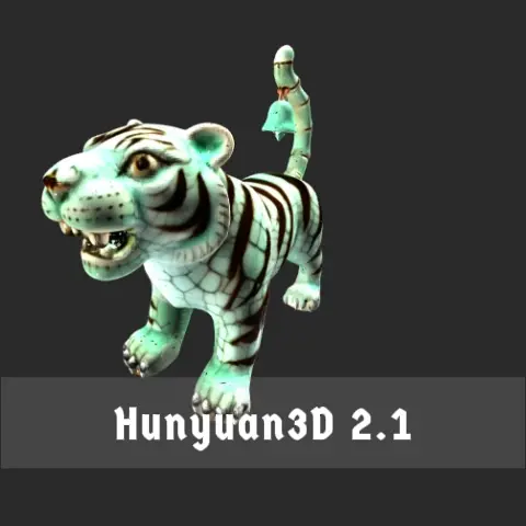 Hunyuan3D 2.1 ComfyUI Workflow | Creación Profesional de Activos 3D
