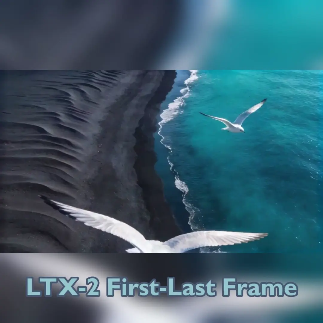 LTX-2 First Last Frame in ComfyUI | Audio-Visual Motion Control