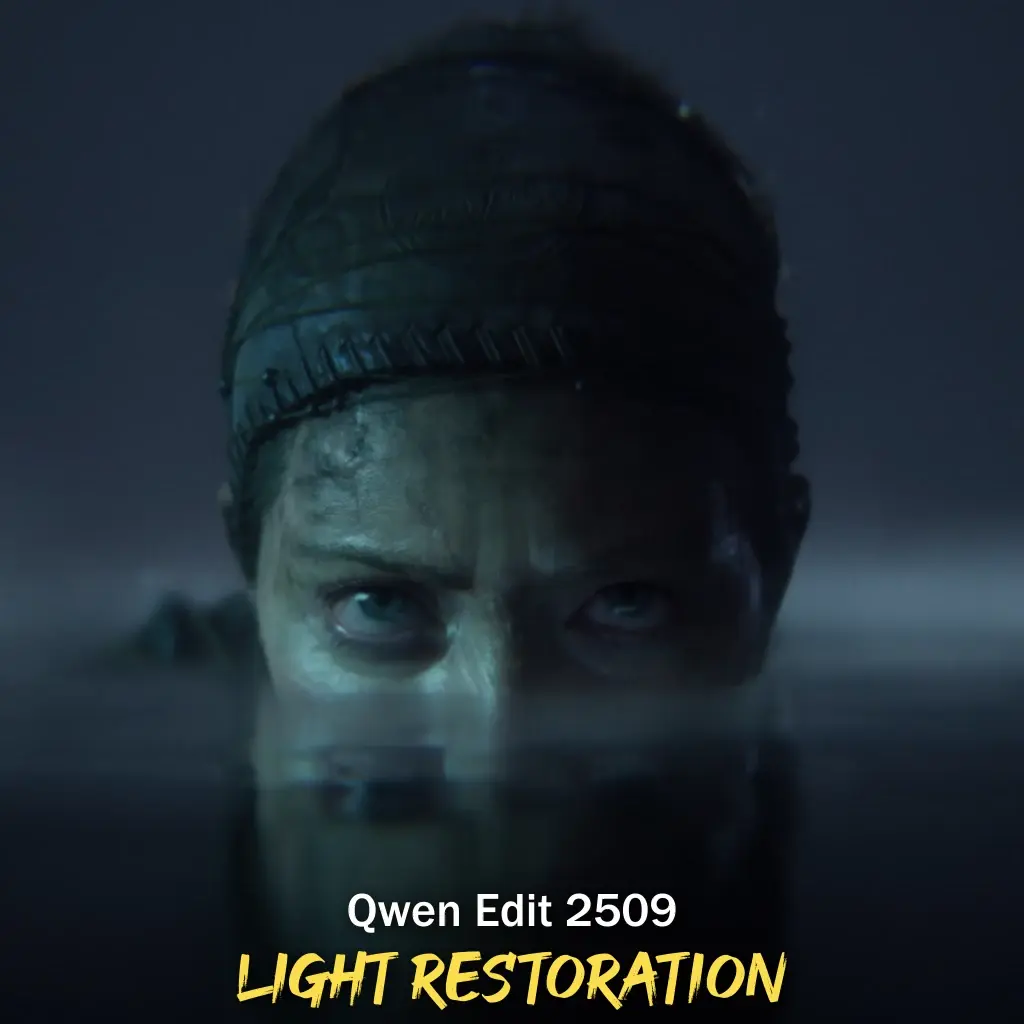 Qwen Edit 2509 Light Restoration in ComfyUI | Smooth Light Balancer