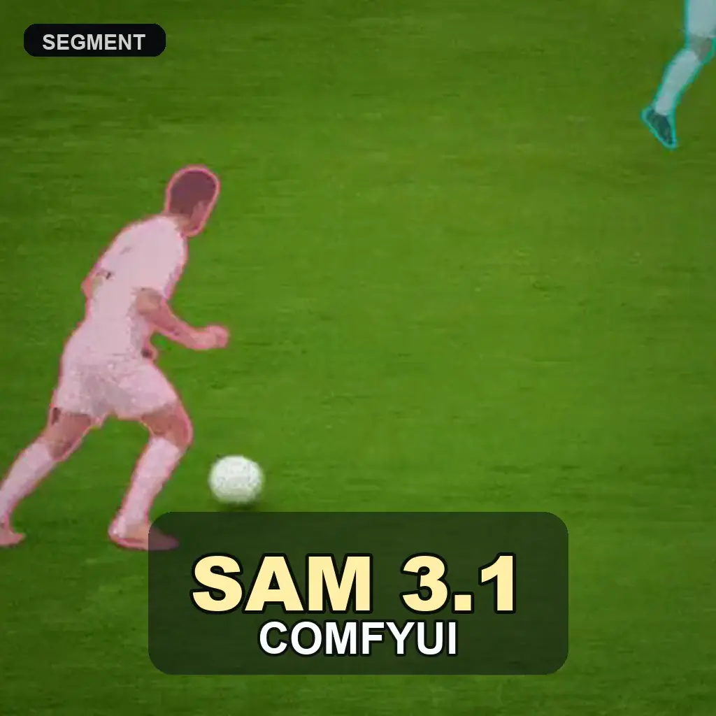 SAM 3.1 ComfyUI Workflow | Native Segmentation and Video Tracking