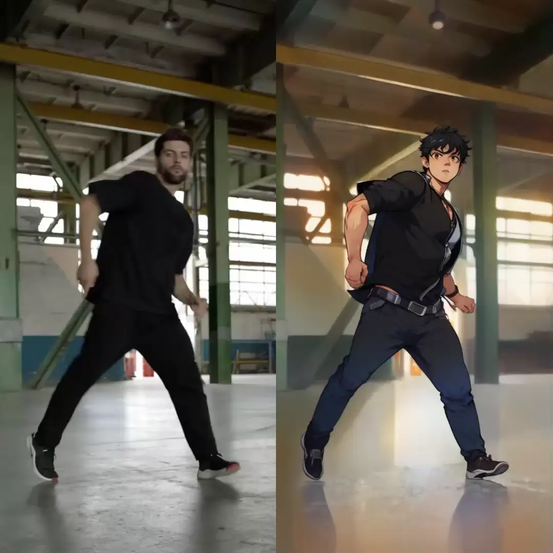 Transform Video into Flat Anime Style using ComfyUI