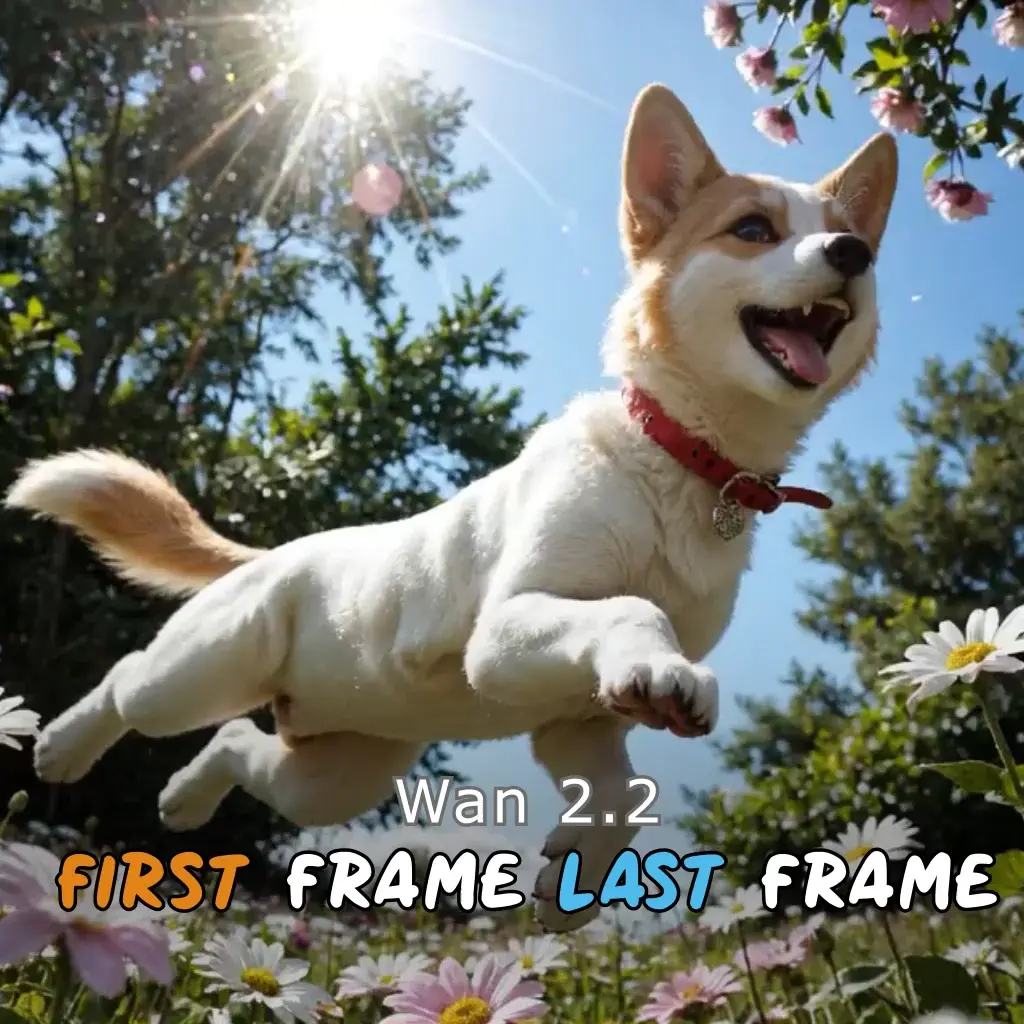 Wan 2.2 FLF2V | First-Last Frame Video Generation