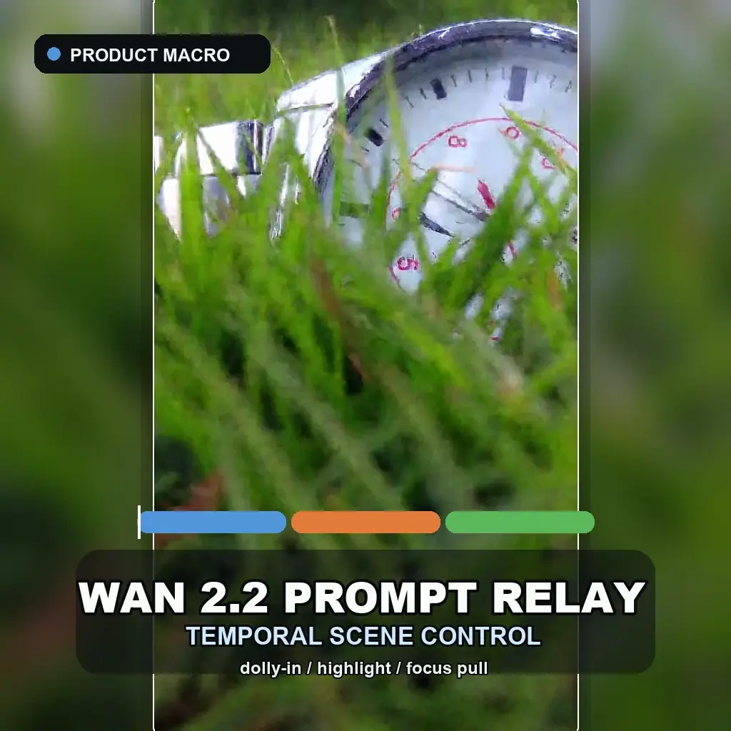 Wan 2.2 Prompt Relay in ComfyUI | Temporal Scene Control Workflow